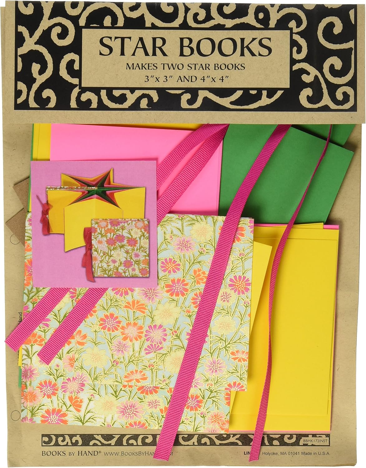 Amazon.com: Books By Hand Star Book, White