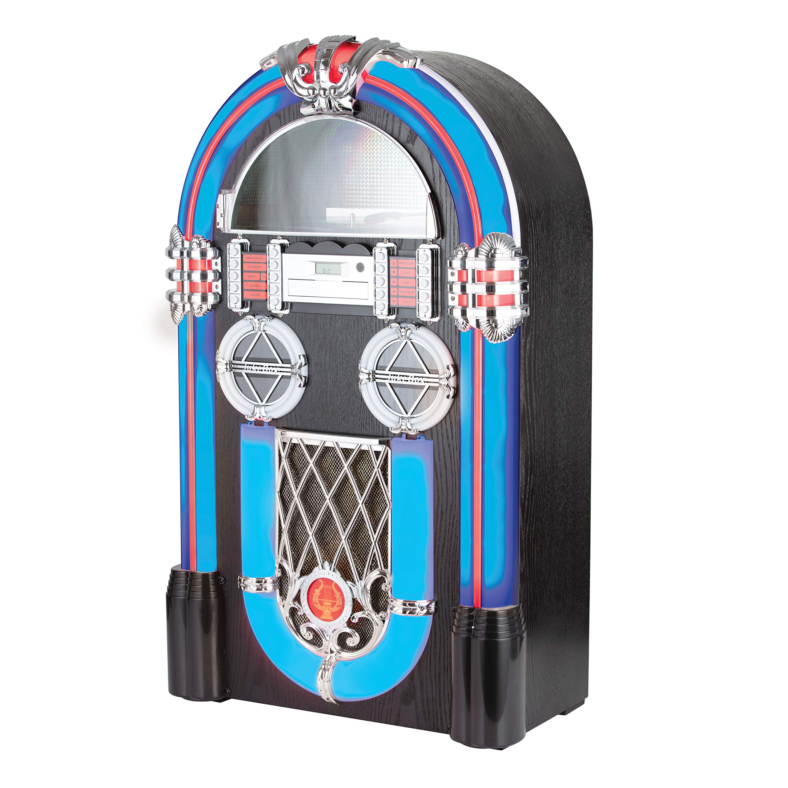 Itek I58066 Xl Floorstanding Retro 50s Style Jukebox With Bluetooth ...
