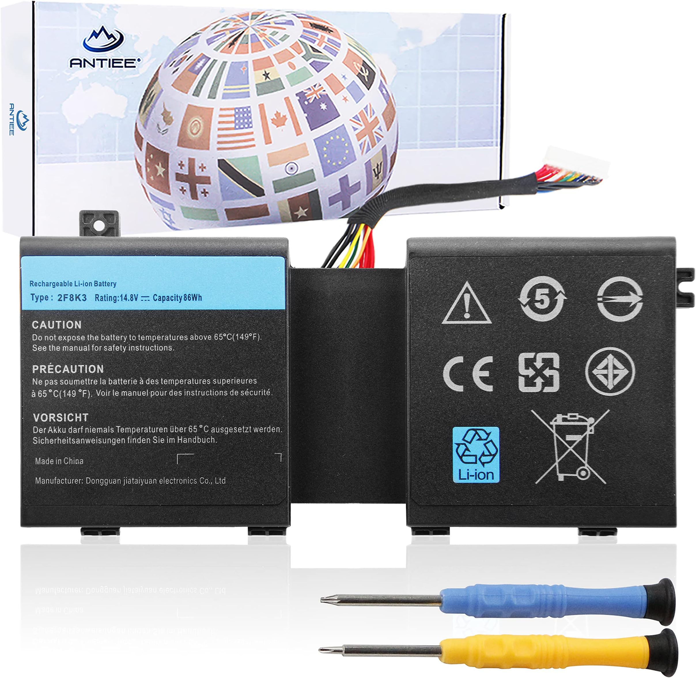 Amazon.com: LAQUEENA BTYVOY1 Laptop Replacement Battery for Alienware ...