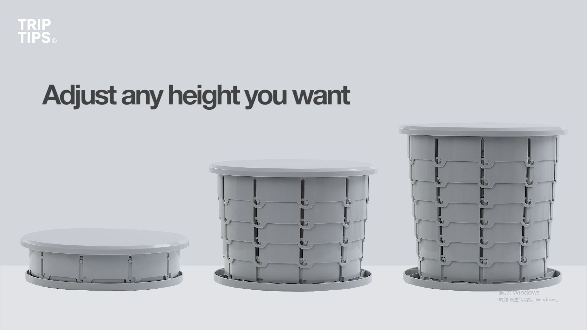 Amazon.com : TRIPTIPS Upgrade Retractable Portable Toilet Travel