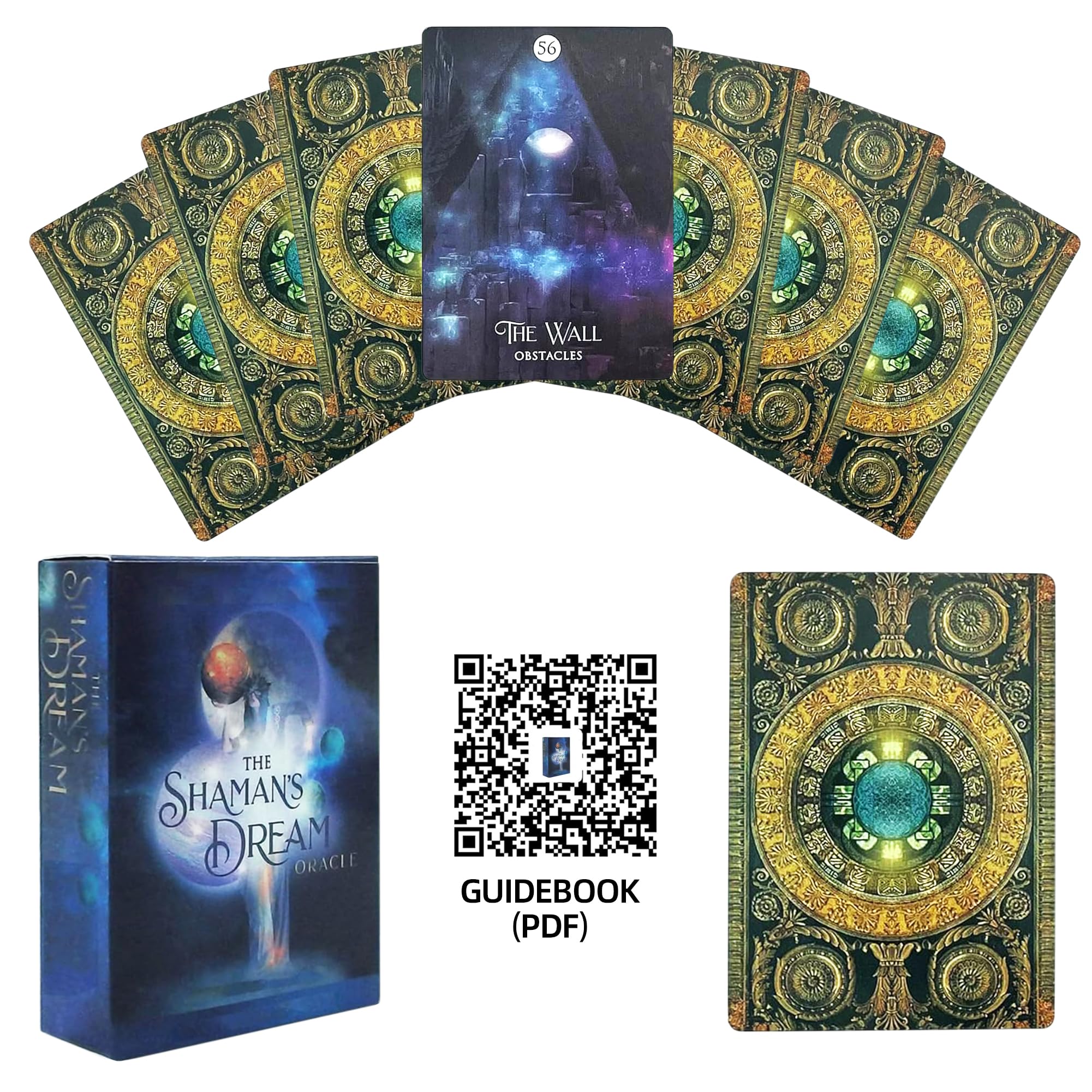 Snapklik.com : Aumtok The Shamans Dream Oracle Cards Miniature Version