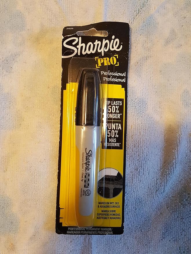 Amazon.com : Sharpie Pro Chisel Blk : Permanent Markers : Office Products