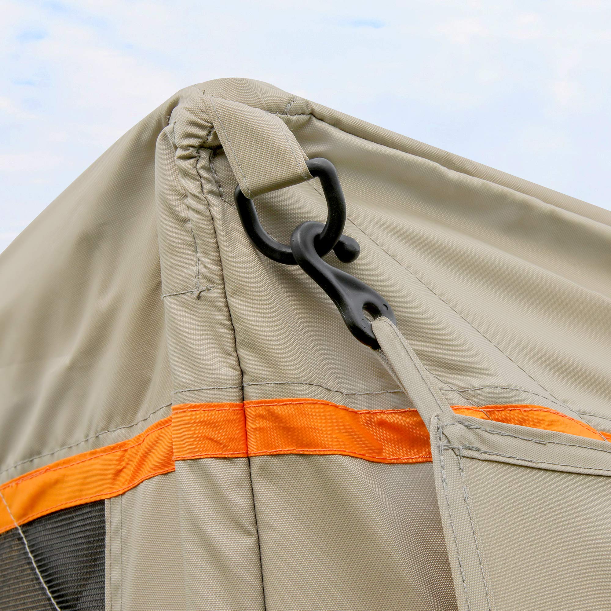 Snapklik.com : Hike Crew Pop-Up Screen House Side Panel w/Window Fits 4 ...