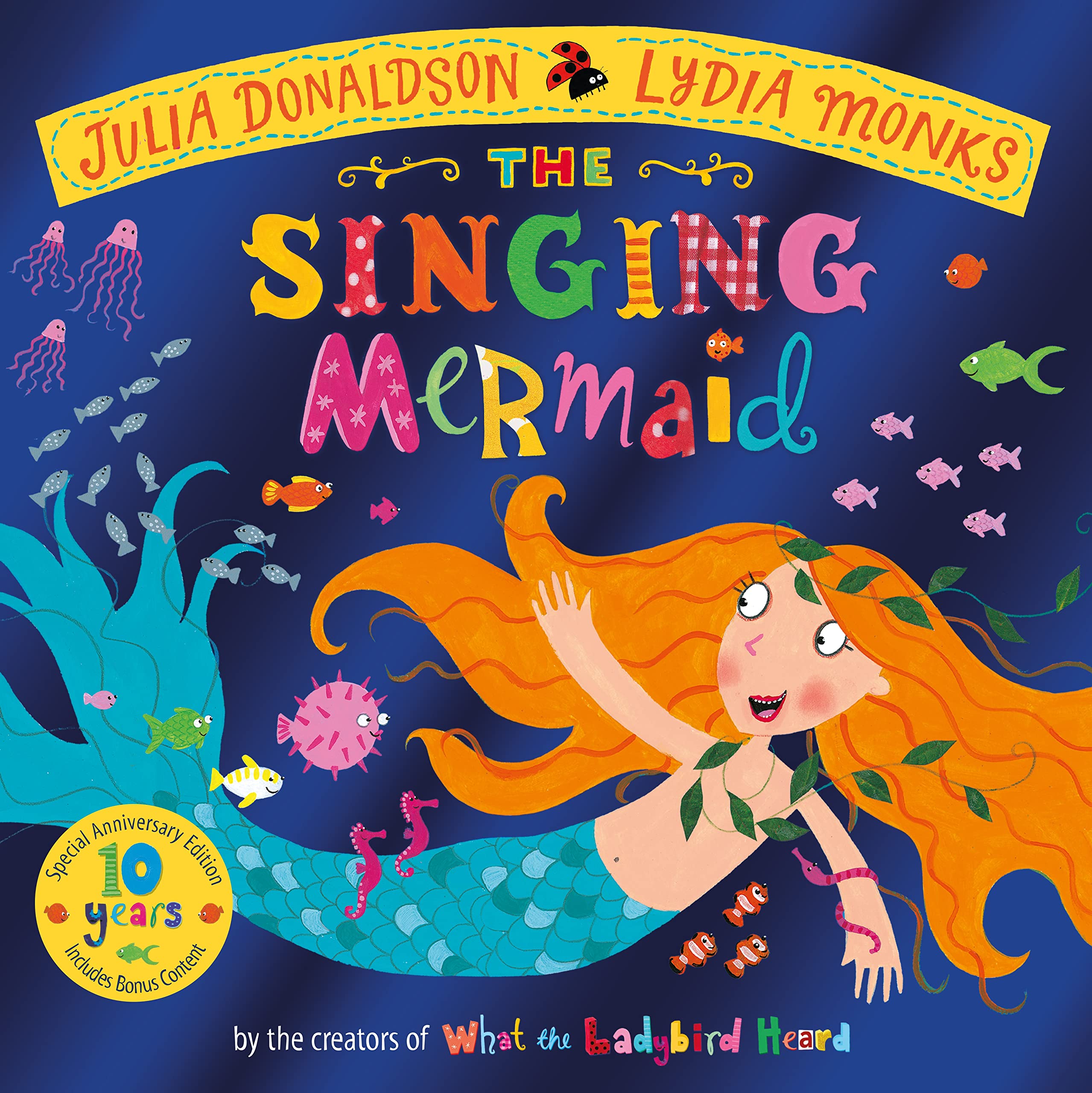 The Singing Mermaid 10th Anniversary Edition : Donaldson, Julia, Monks ...