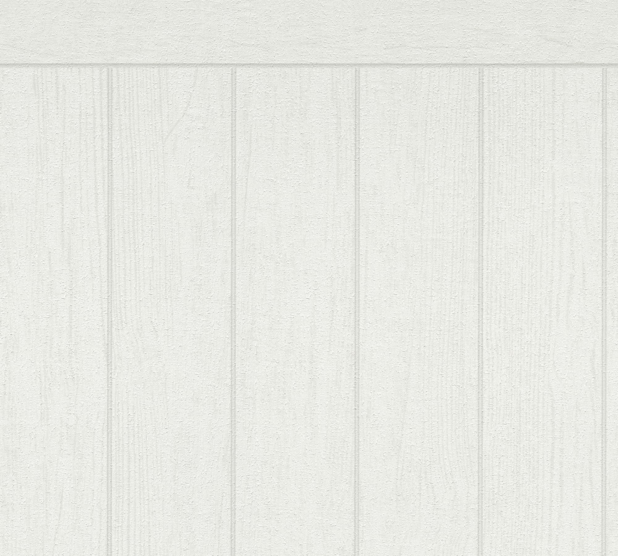 Dado Wall Panel Vinyl Wallpaper – Textured Wood Slats Wallpaper ...