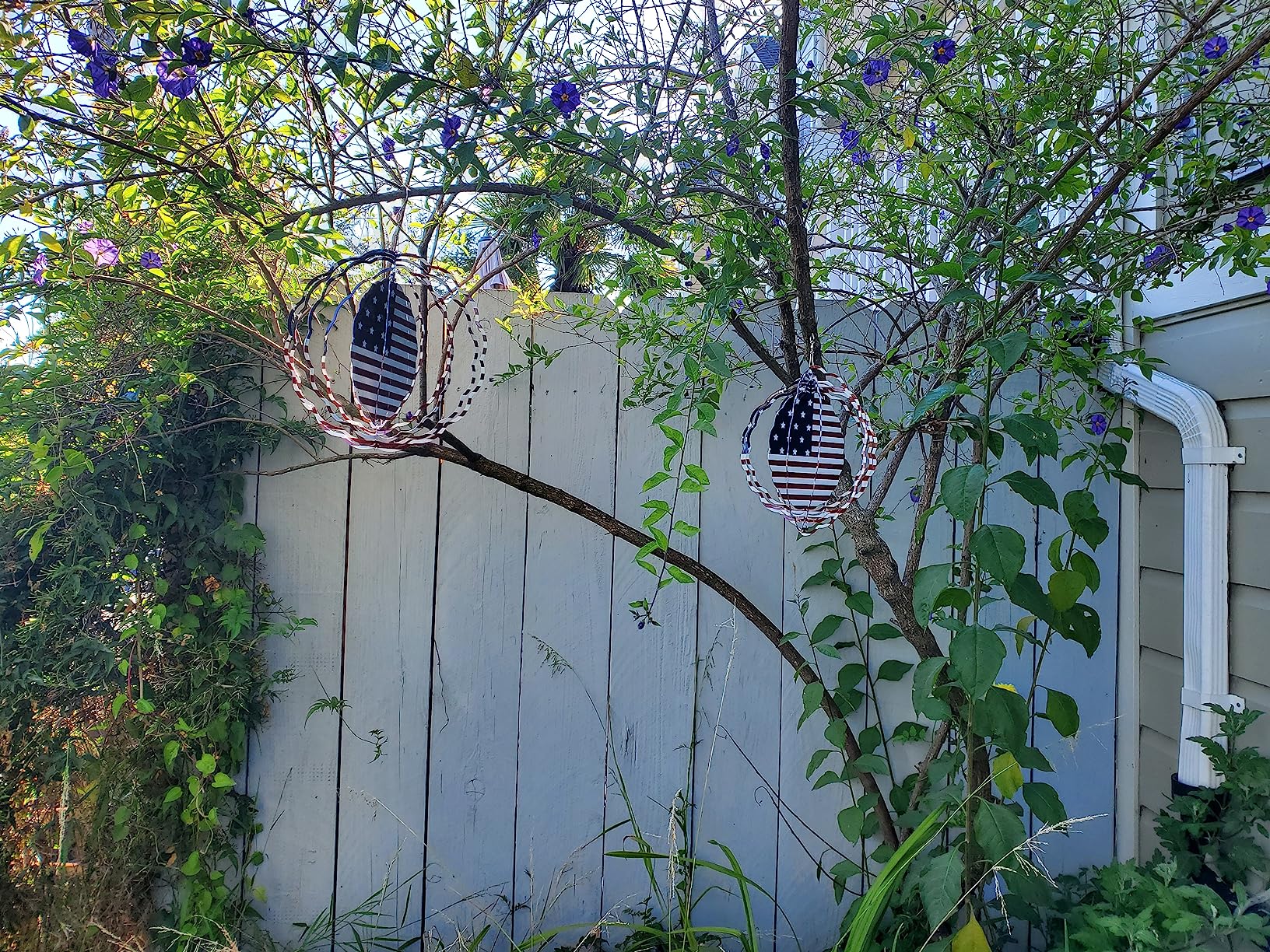 Amazon.com: 4 Pcs 10 Inch Sublimation Wind Spinner Outdoor Hanging ...