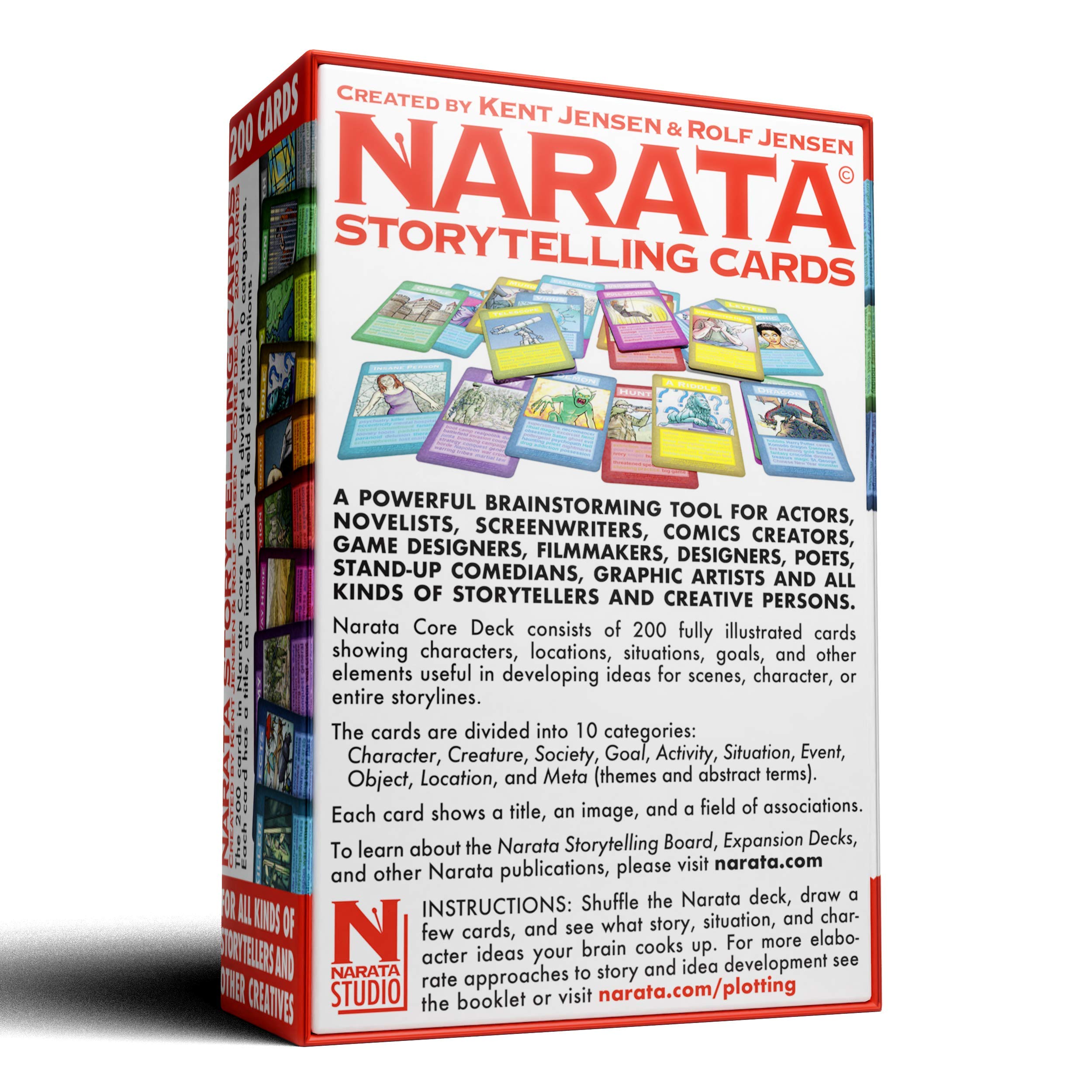 Narata Storytelling Cards - 200 tarjetas ilustradas - Películas de ...