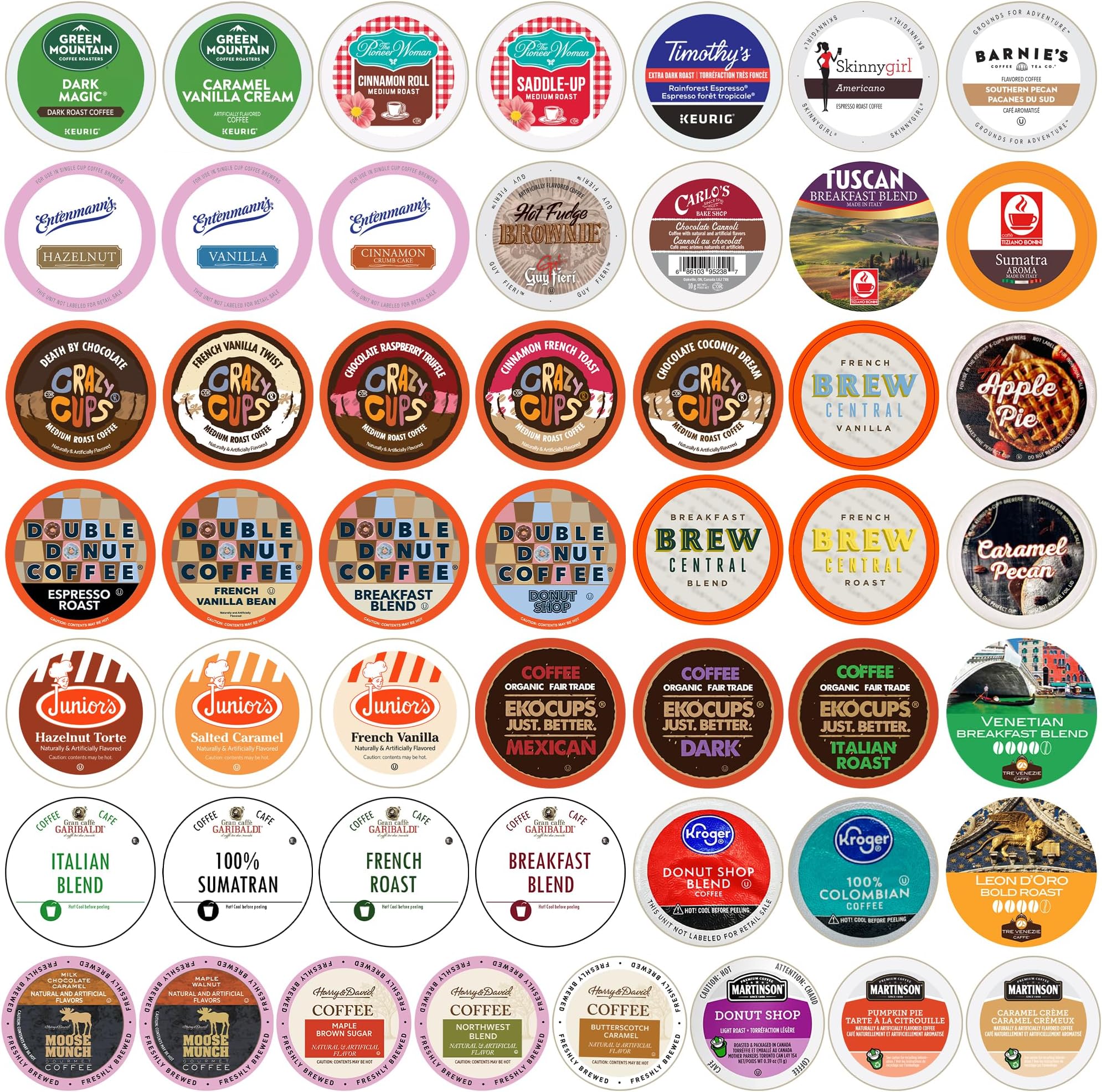 Amazon.com: Donut Cafe Single Serve Coffee Pods for Keurig K-Cup ...
