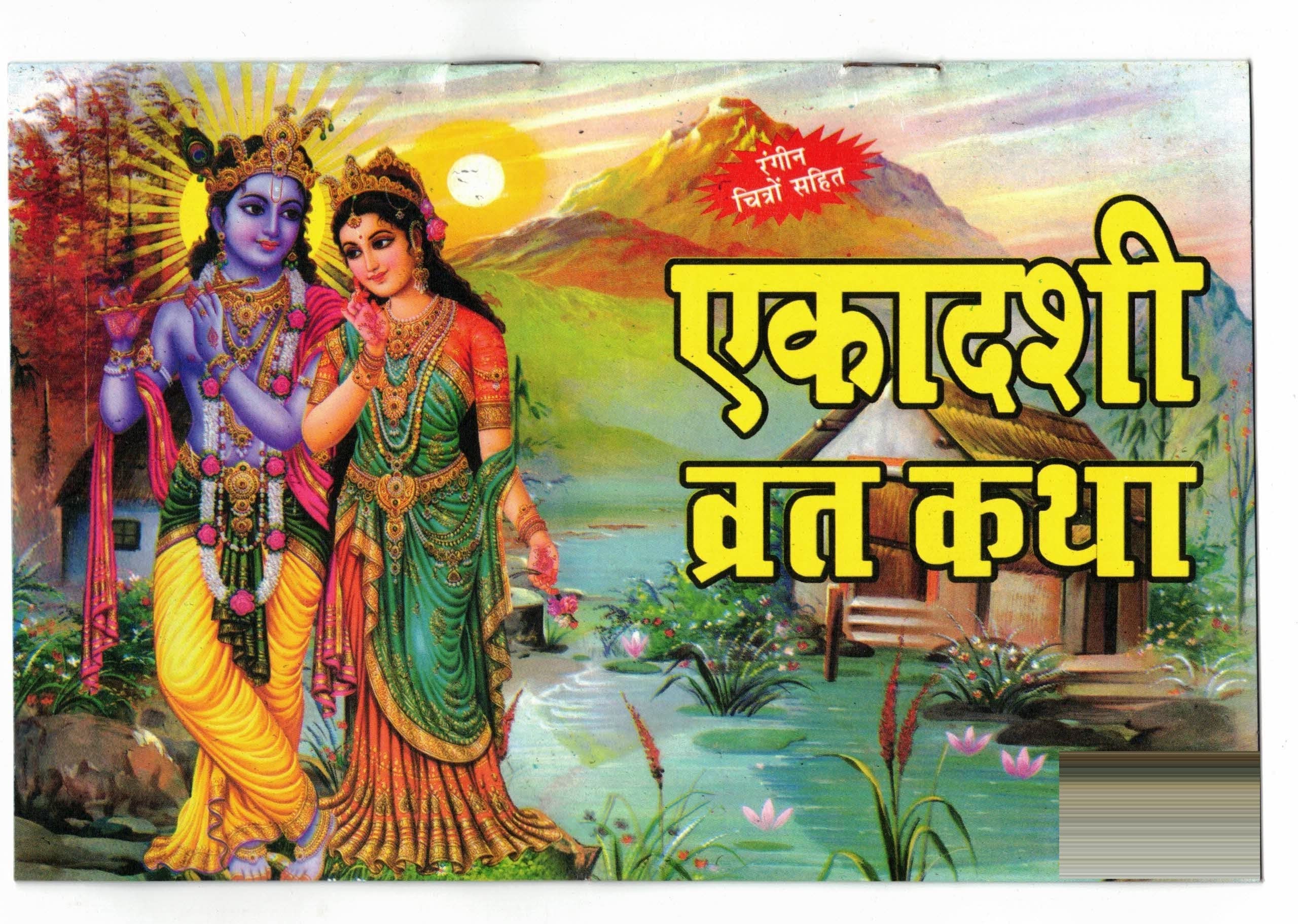 Buy Ekadashi Vrat Katha Book In Lamination (Book Size - 14*21 Cm) Book ...