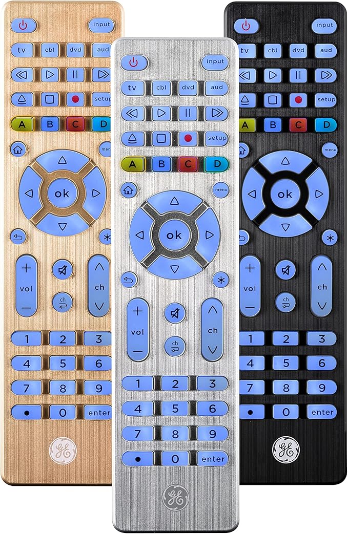 Amazon.com: GE Backlit Universal Remote Control for Samsung, Vizio, LG ...