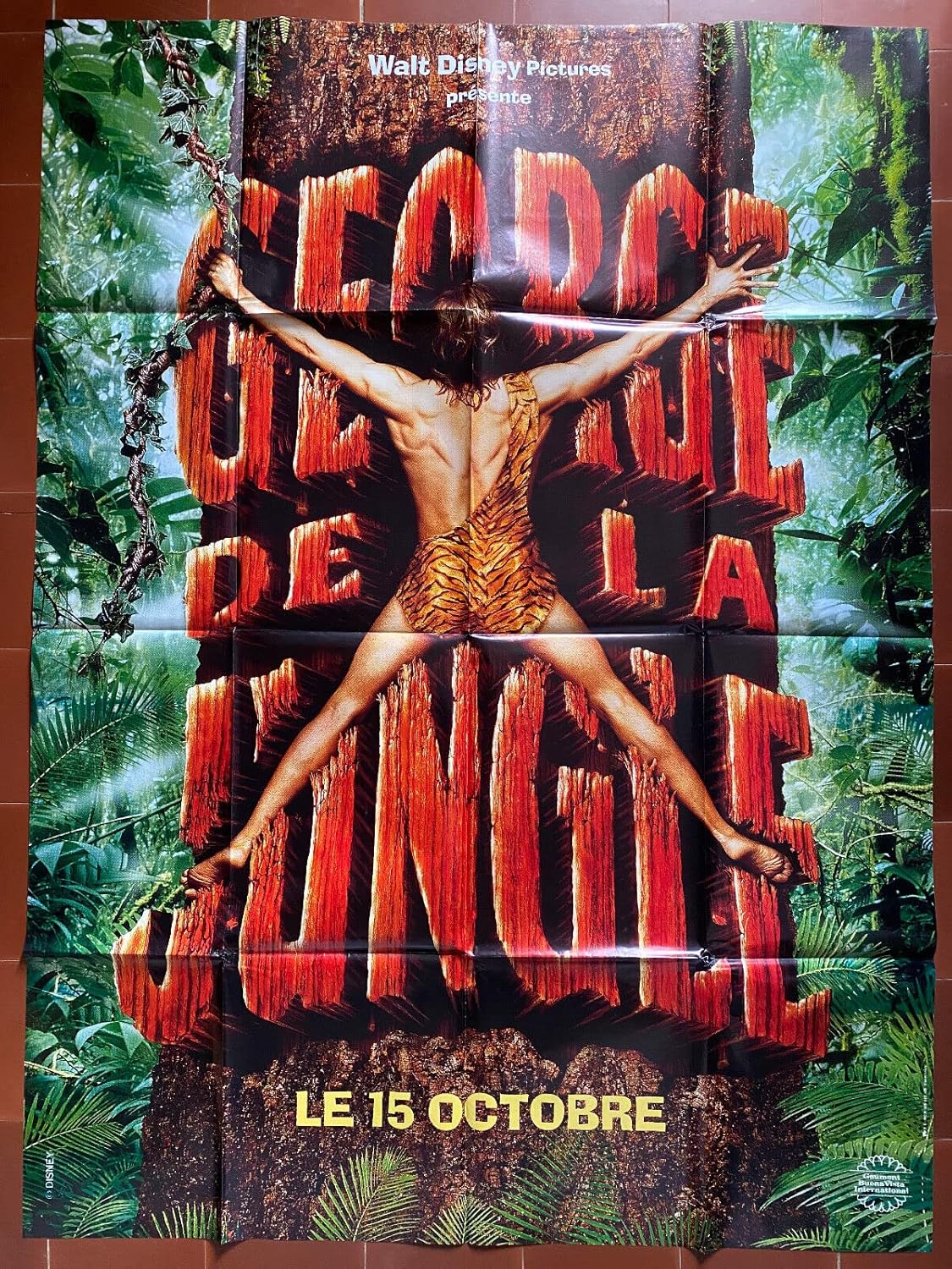 George de la Jungle Sam Weisman Brendan Fraser Leslie Mann Poster 120 x ...