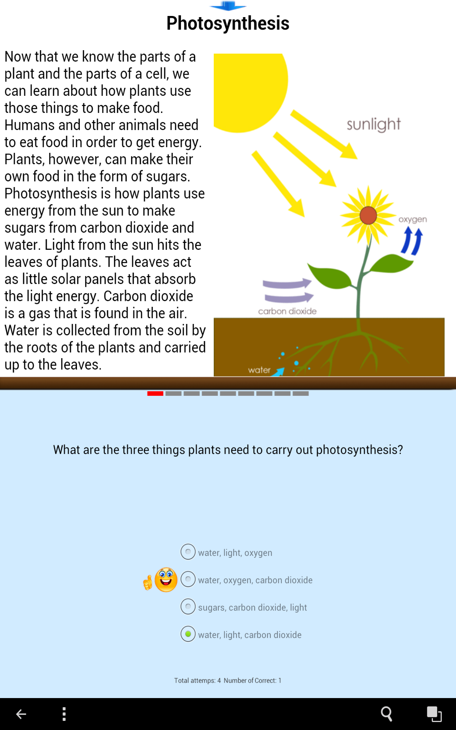 4th Grade Life Science Reading Comprehension - App on Amazon Appstore