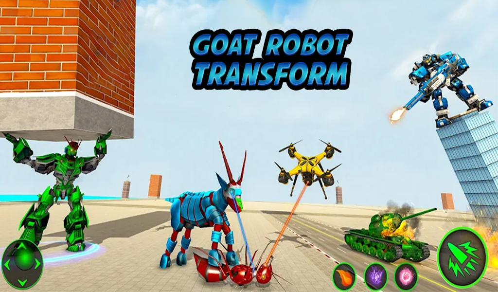 Goat Robot Transform Games 3D - Animal Robot Games - Transforming Robot ...