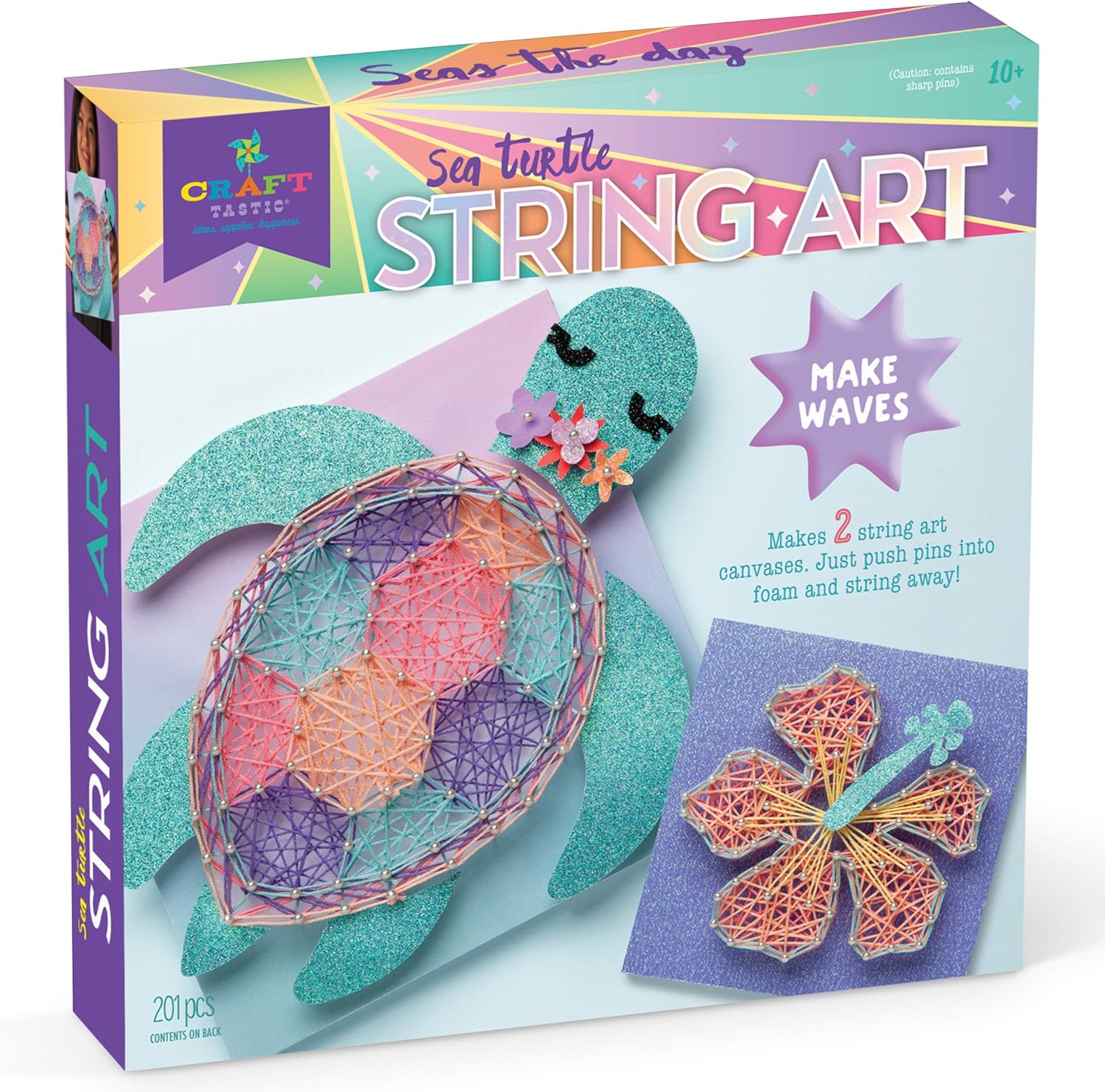 Amazon.com: Craft-tastic DIY String Art – Craft Kit for Kids ...