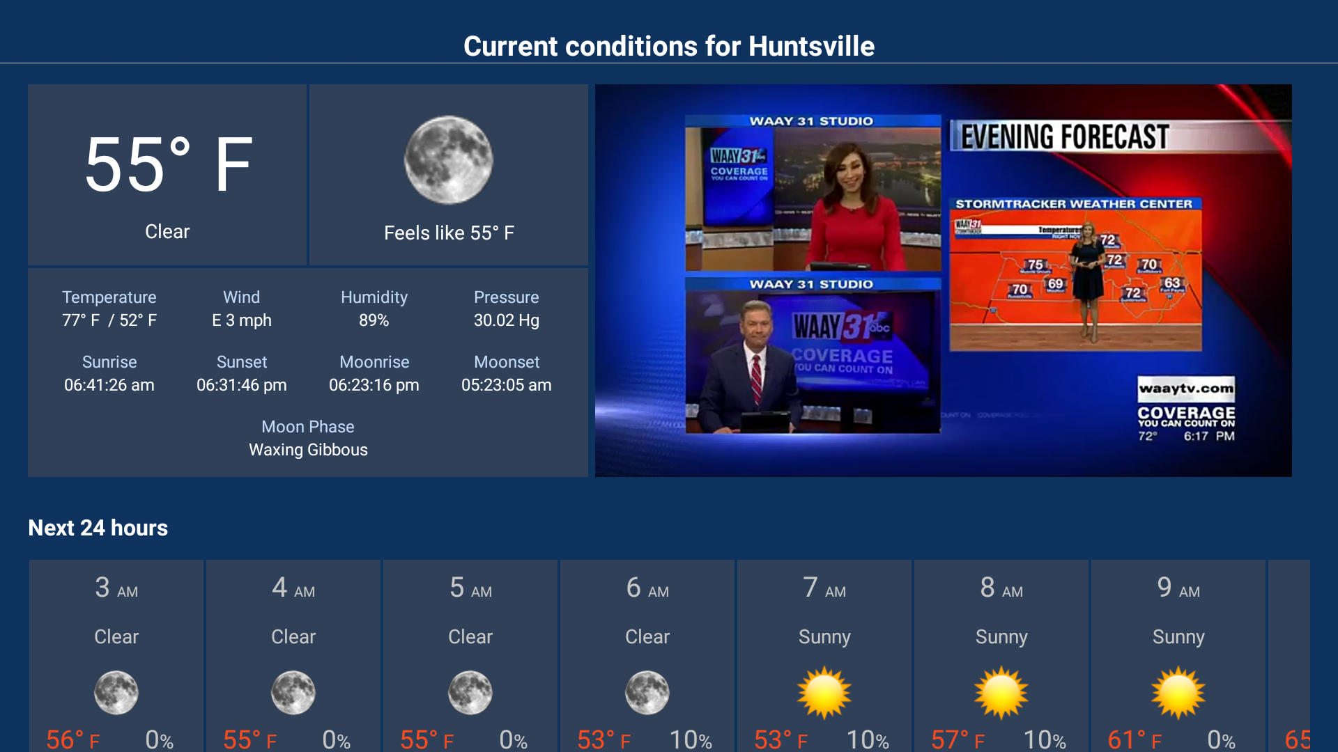 WAAY TV ABC 31:Amazon.com:Appstore for Android