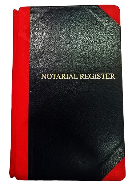 LRS Notarial Record Register - 100 Pages - Notary Register : Amazon.in ...