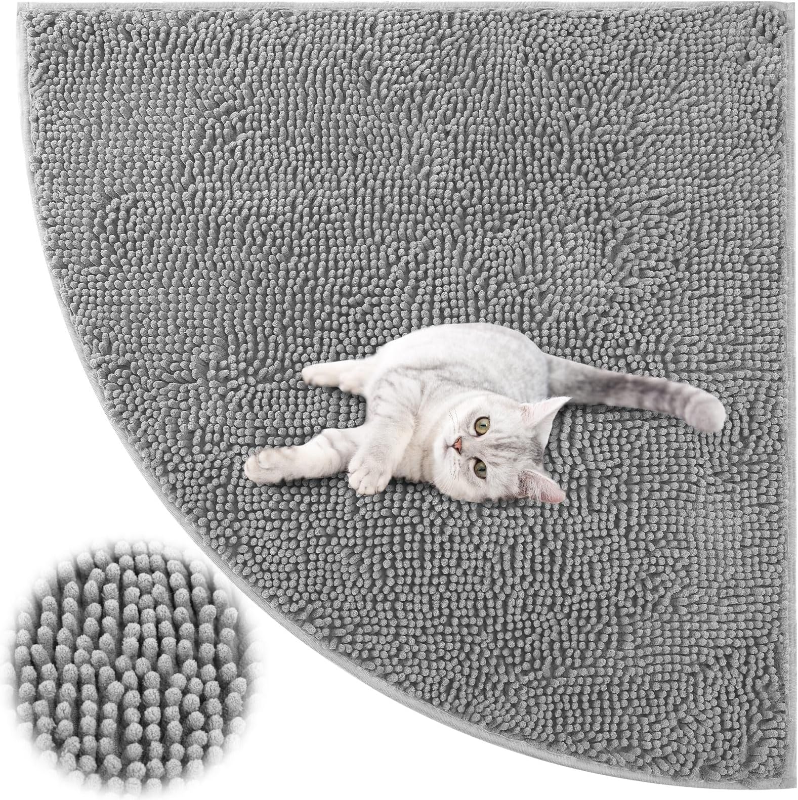 Amazon.com: Eanpet Triangle Kitchen Mat for Floor Quick Dry Kitchen ...