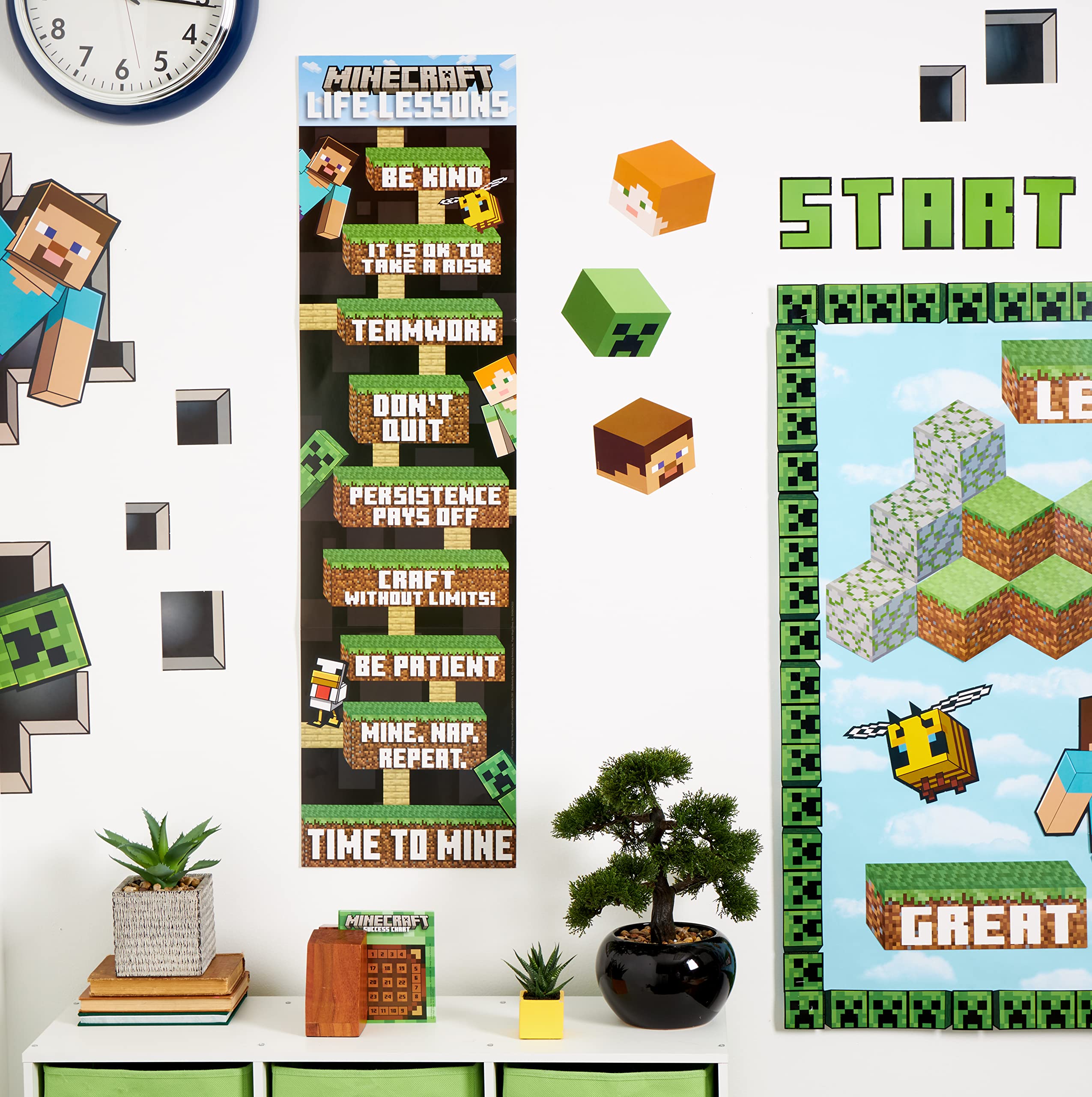 Snapklik.com : Minecraft Characters Door, Window, And Bulletin Board Go ...