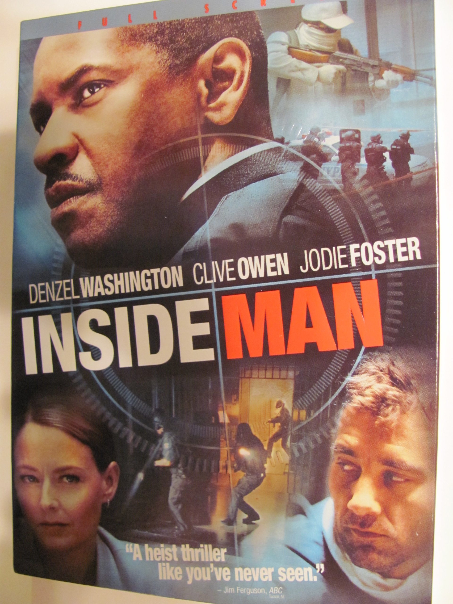 Inside Man (Full Screen) (Bilingual): Amazon.ca: Denzel Washington ...