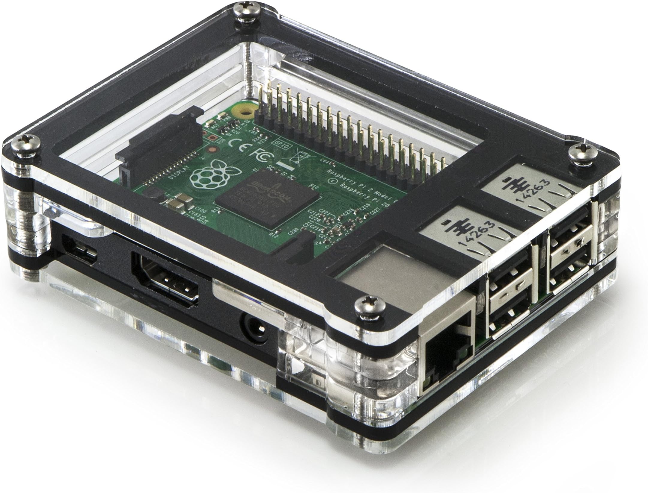 Amazon.com: Zebra ZRZ-1S case for Raspberry Pi Zero/Zero W & ZUMspot ...