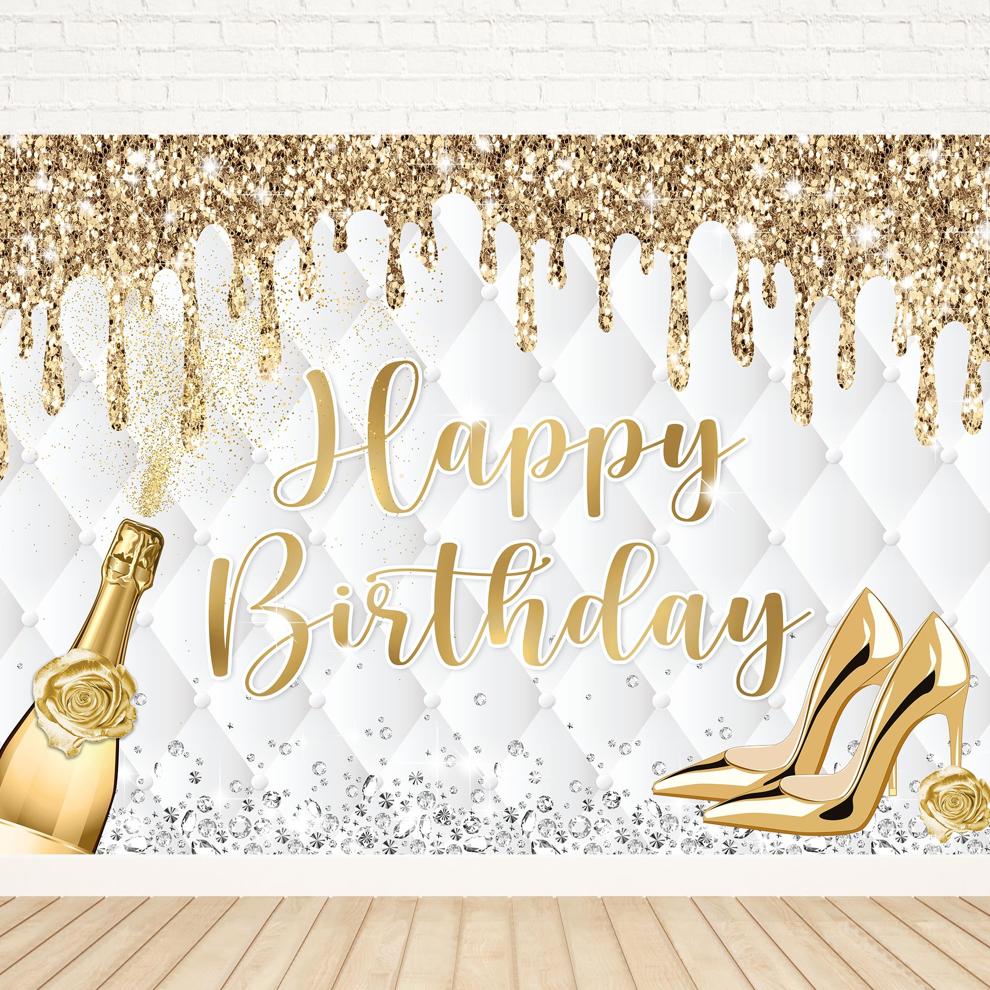 Elegant Birthday Backdrops Premium Vector | Happy Birthday Backdrop