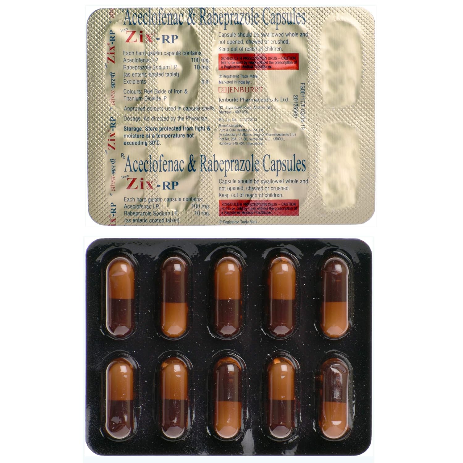 Zix-Rp - Strip of 10 Capsules : Amazon.in: Health & Personal Care