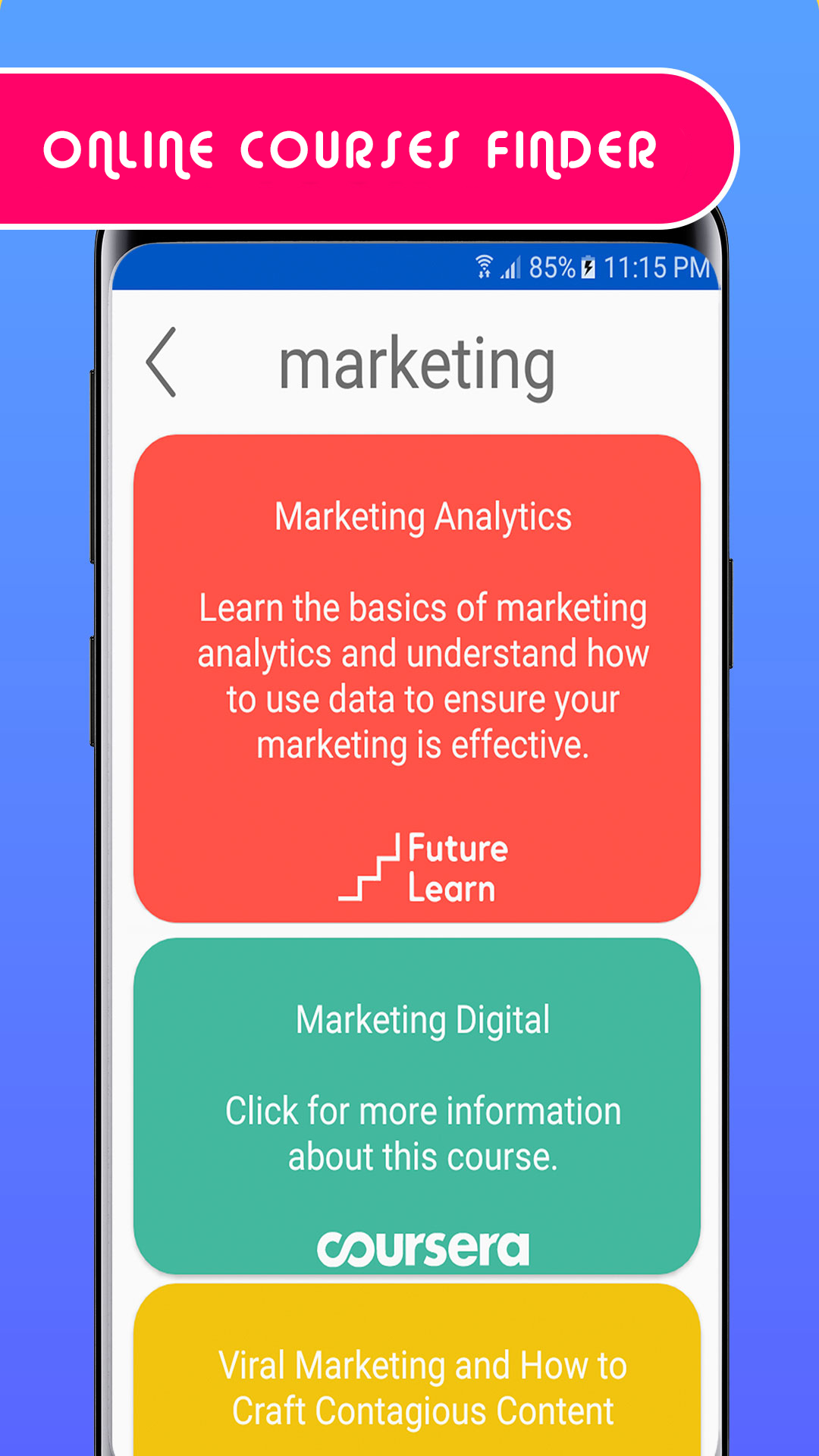 Online Courses Finder - App on Amazon Appstore
