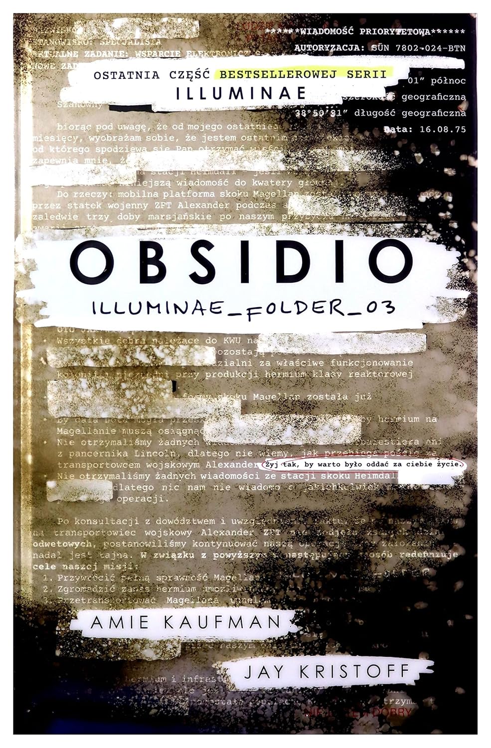 Amazon.com: Obsidio: 9788375155730: Books