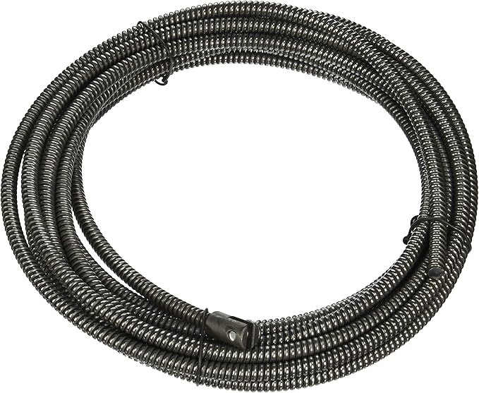 General Wire Spring 3-25HE2 Flexi Core Drain Cleaner Cable, Black ...