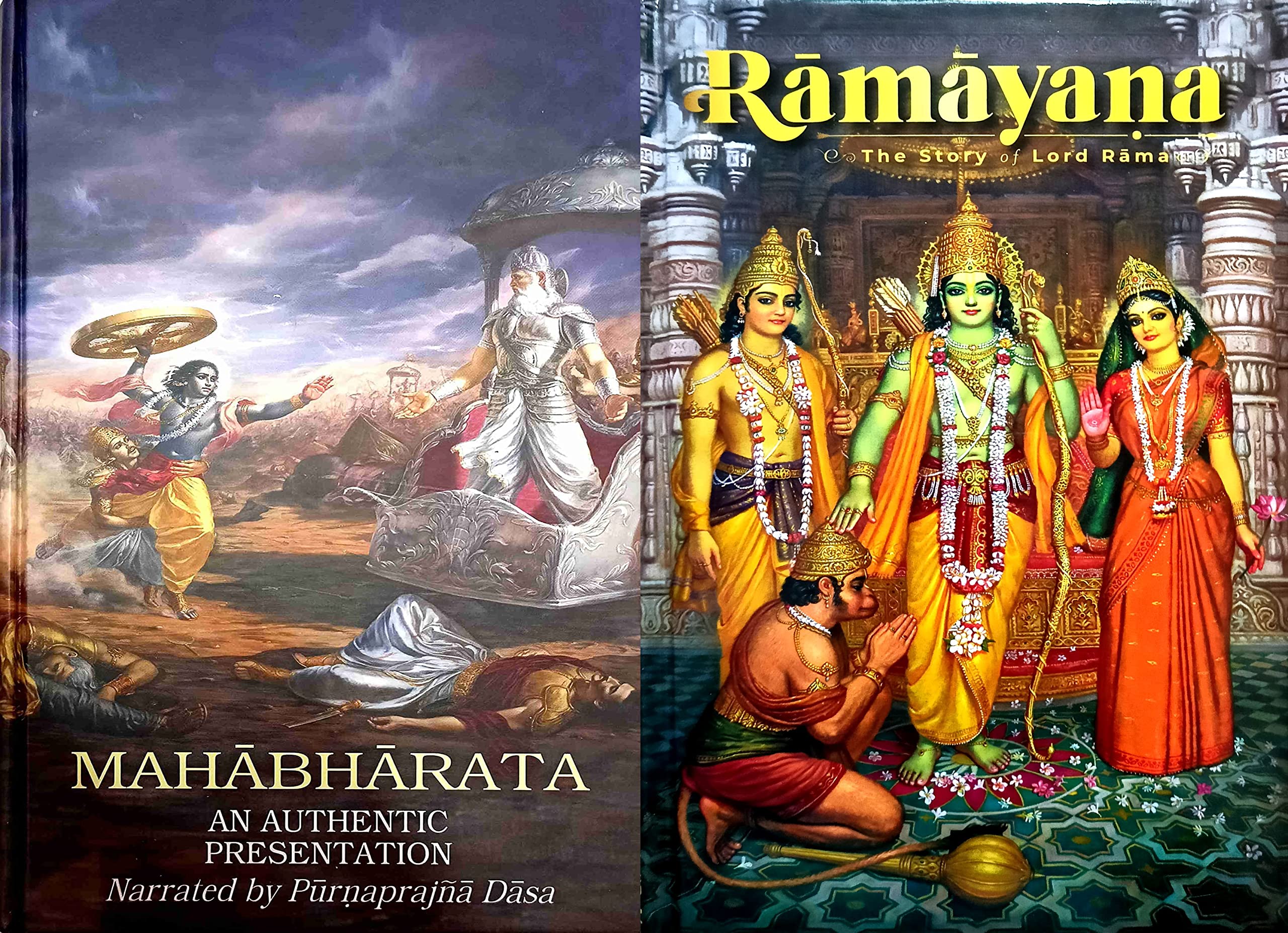 Buy RAMAYAN + MAHABHARAT (Combo Set of 2 Books) [Hardcover] in English ...
