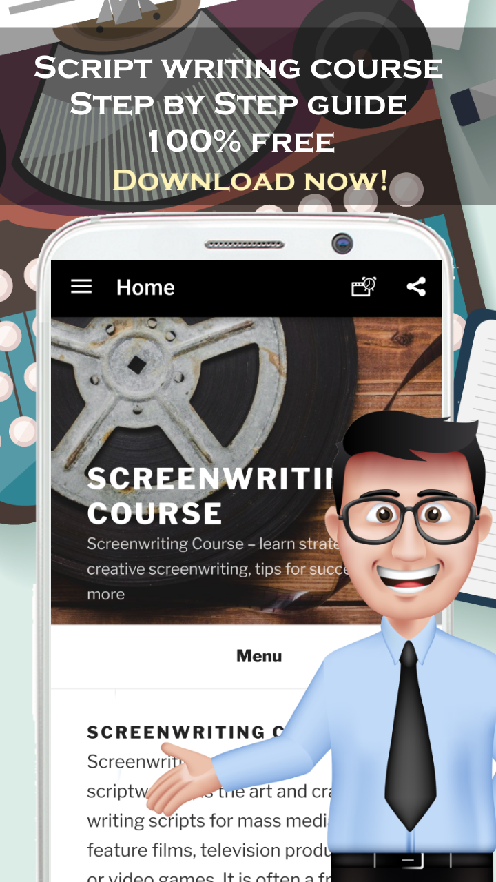 Script writing course - screenwriting step by step - App on Amazon Appstore