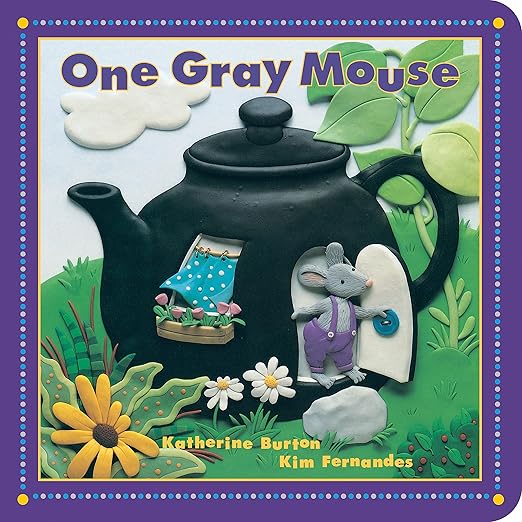 Amazon.com: One Gray Mouse (Little Mouse): 9781554530267: Burton ...