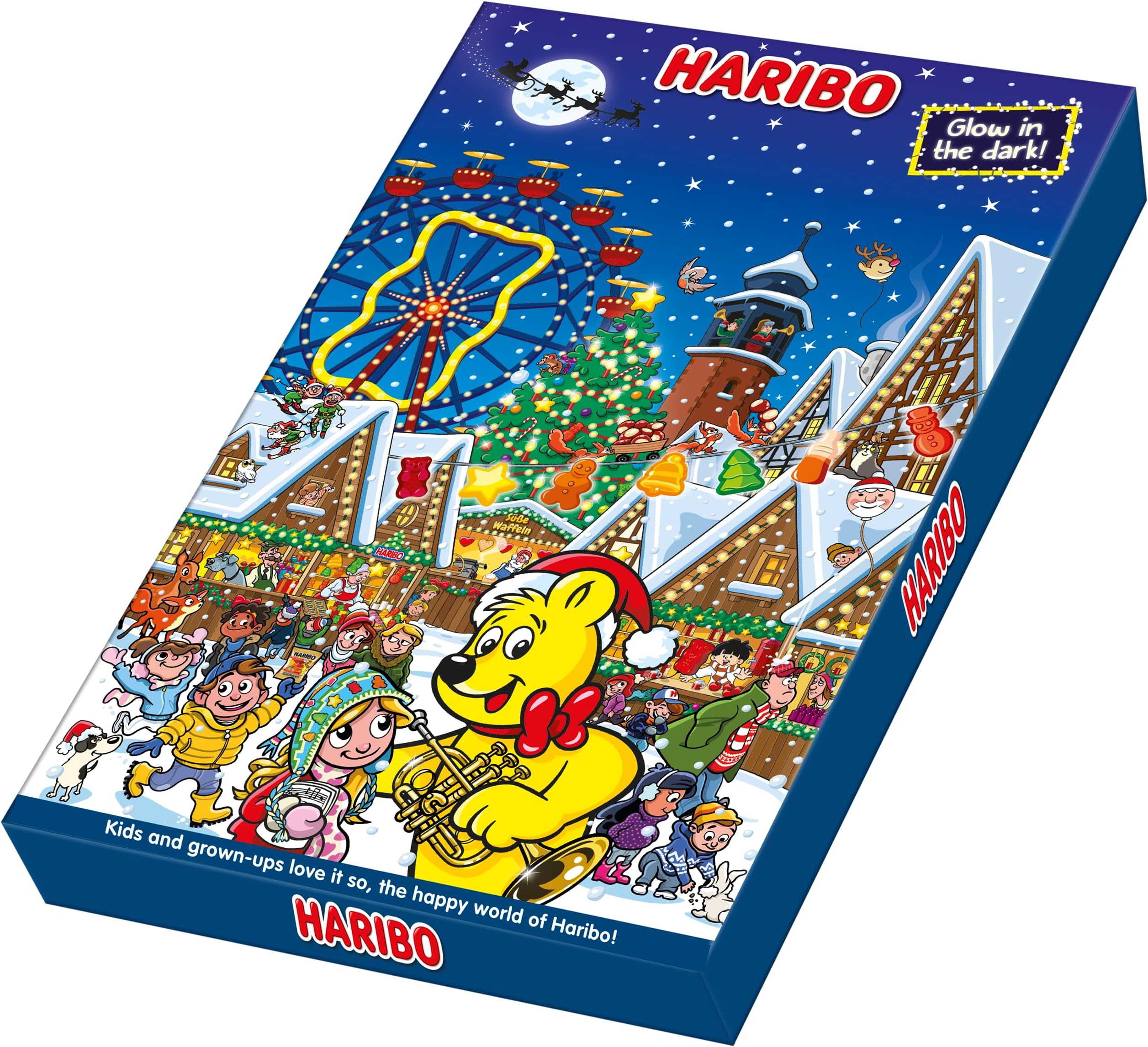Haribo Advent Calendar Christmas Sweets Gift 2021 : Amazon.co.uk: Grocery