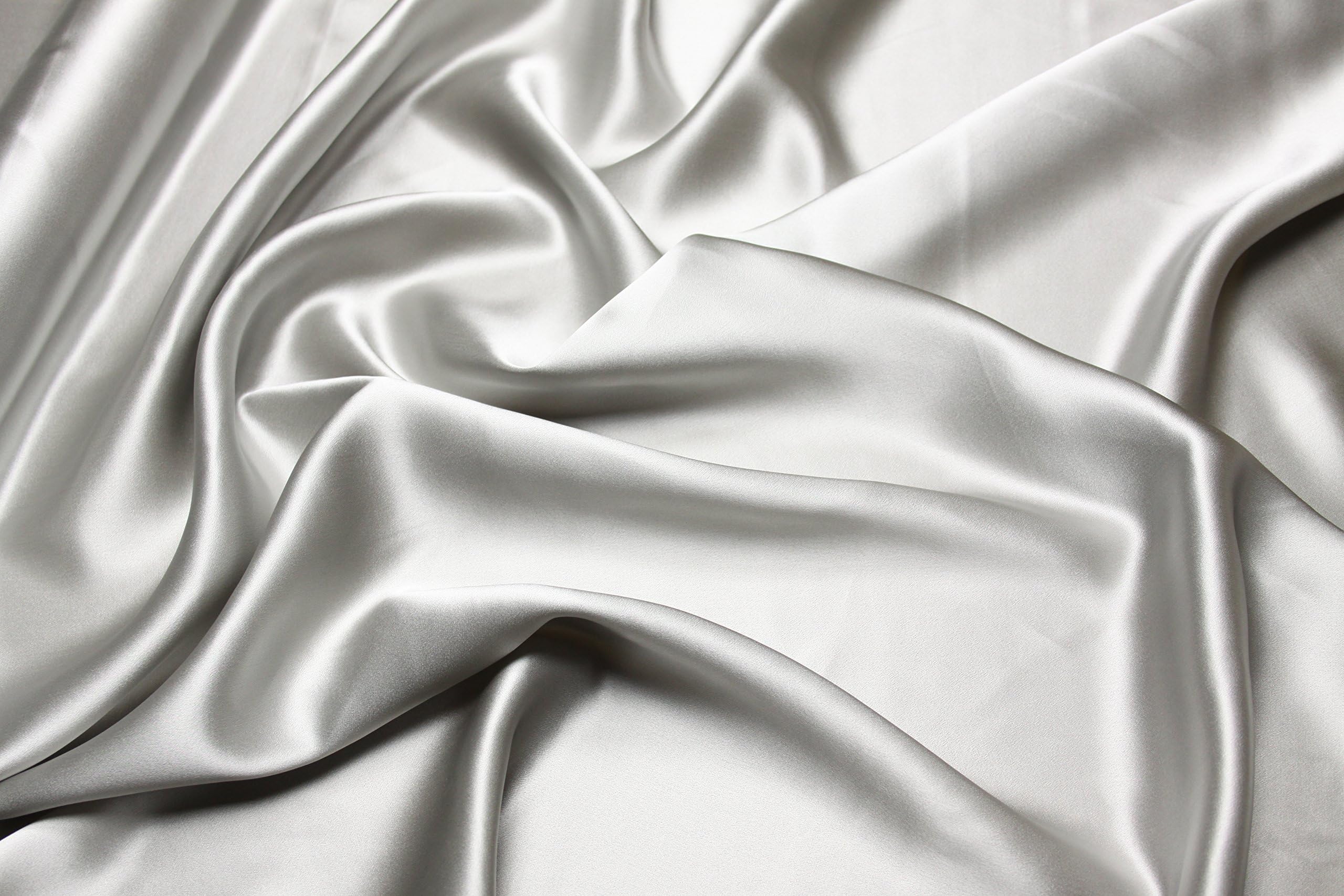 Seide 100% Satin Crepe Krepp 137cm breit Silk Seidensatin maulbeerseide ...