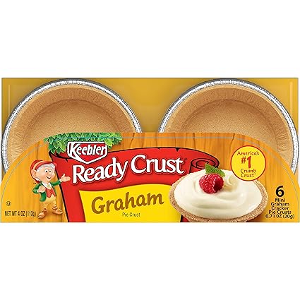 Amazon.com: Keebler Ready Pie Crust, Graham Cracker, (6 Count of 0.71 ...
