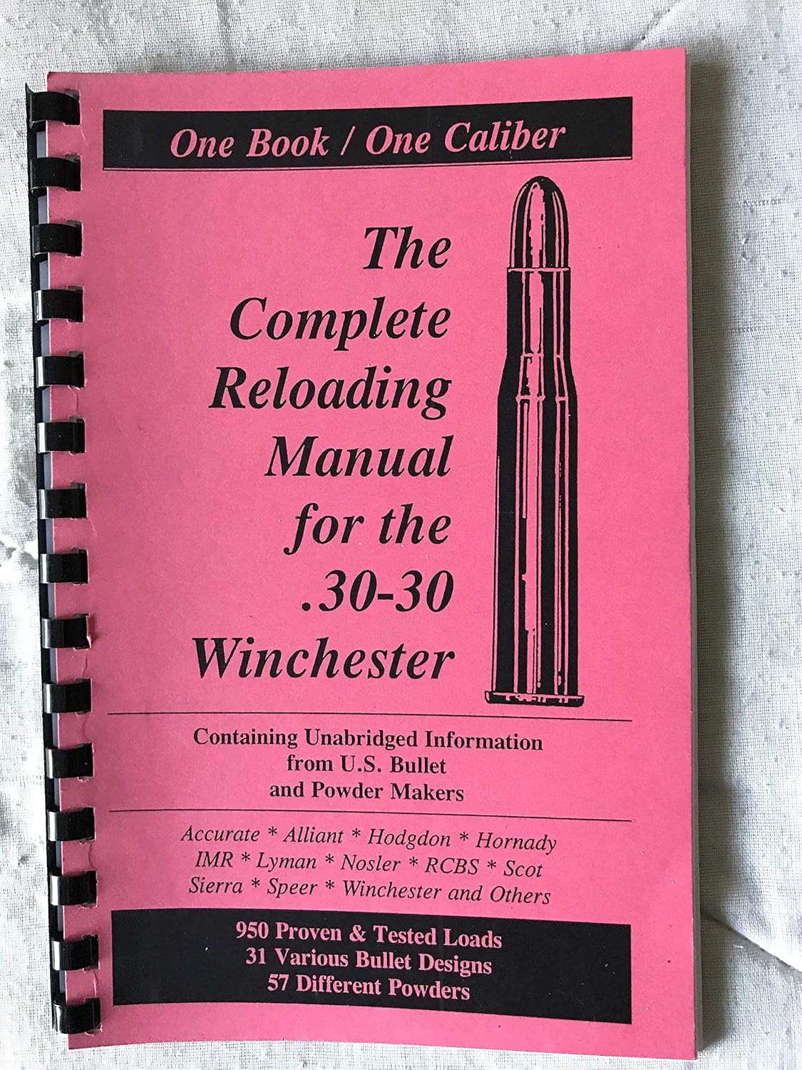 Complete Reloading Manual 30 30 Winchest : Loadbooks Usa: Amazon.co.uk ...