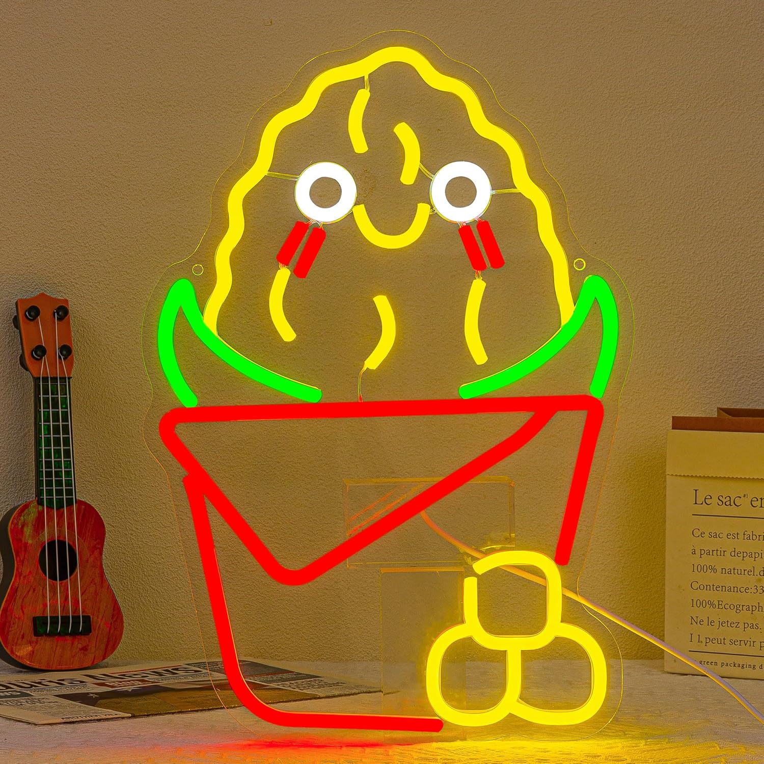 Amazon.com : Mexican Street Corn Neon Sign Corn LED Neon Lights for ...