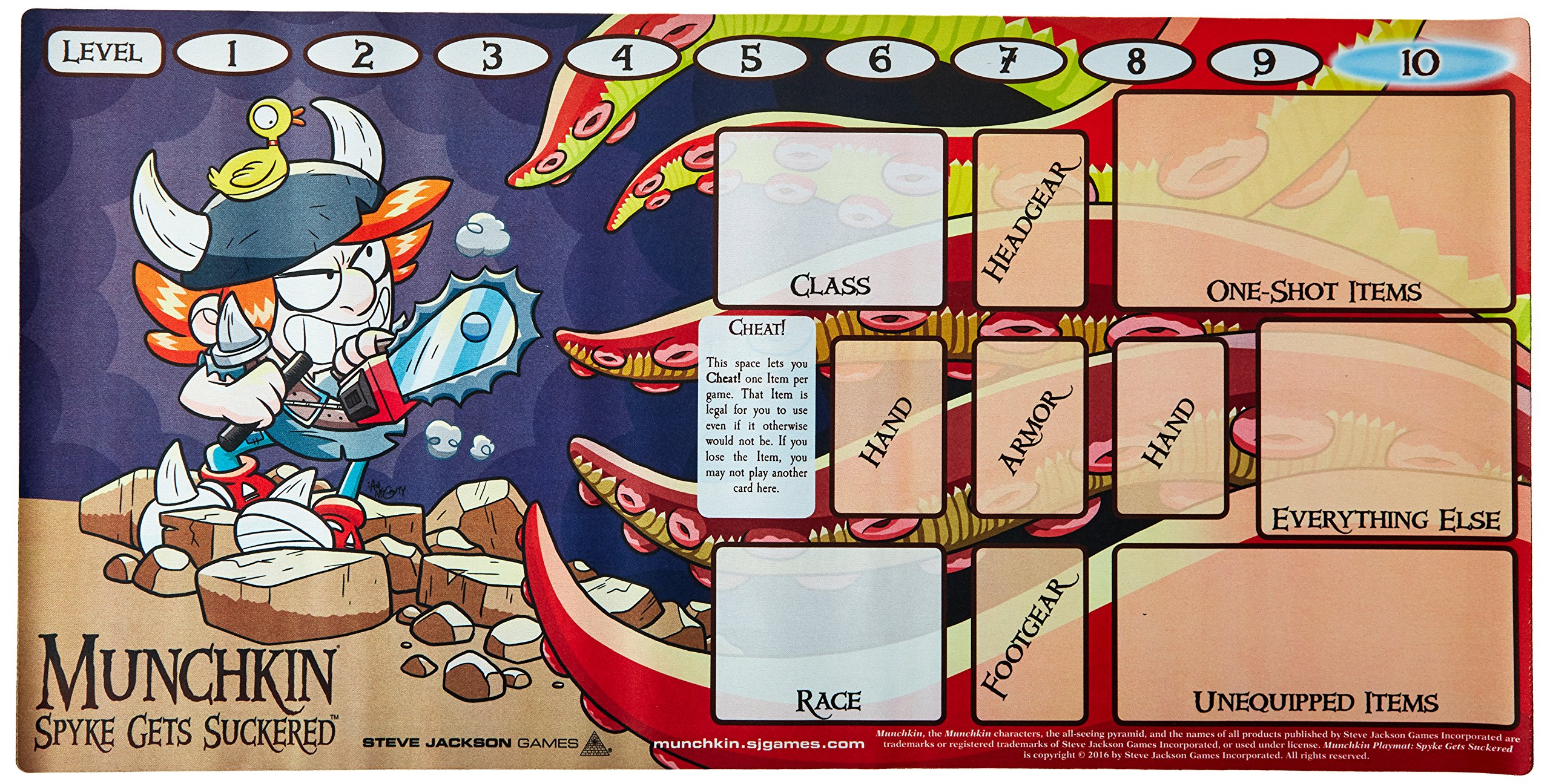 Munchkin Playmat Spyke Gets Suckered Card Game | Desertcart Tunisia