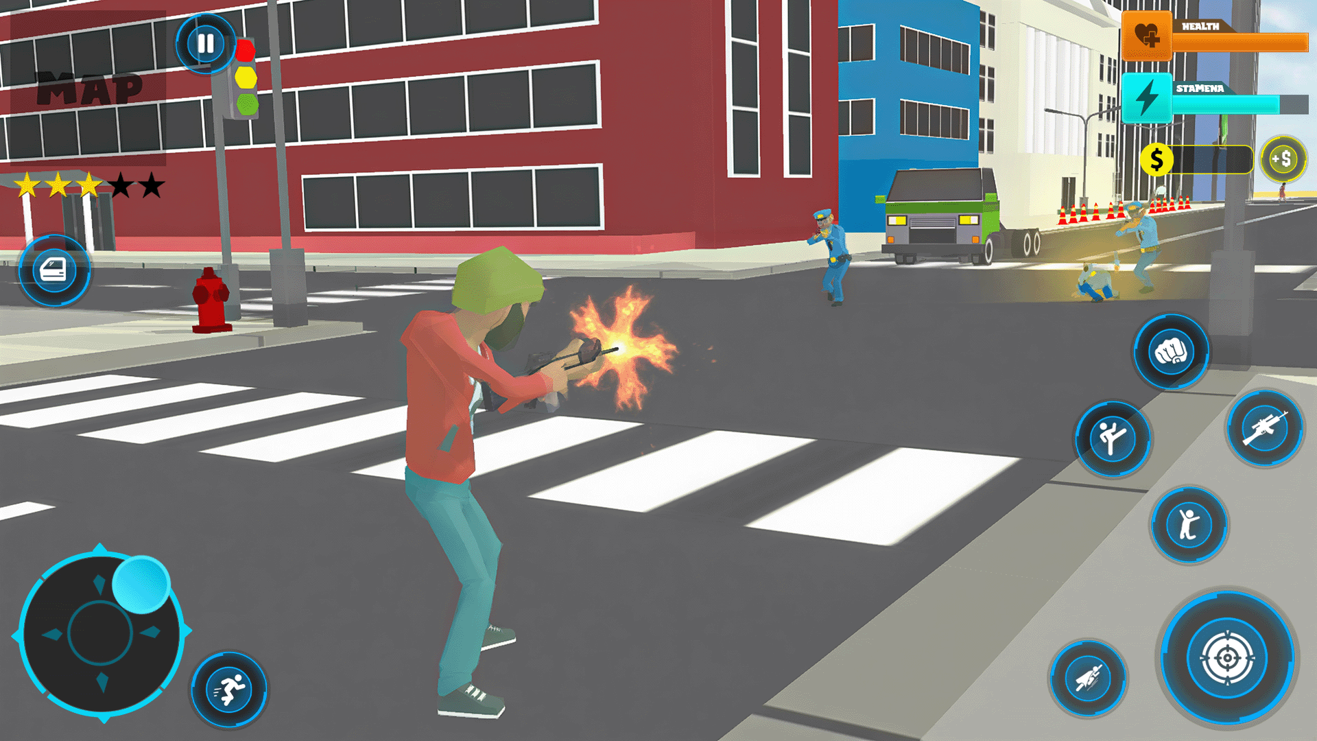Modern Pixel Gun Combat Game - Open World Battle Fps Shooting Games ...