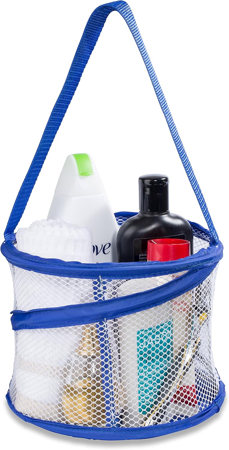 Amazon.com: Handy Laundry Foldable Shower Caddy - Collapsible, Portable ...
