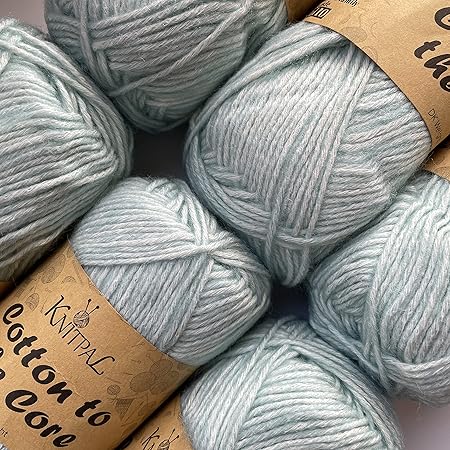 Amazon.com: Cotton to The Core Knit & Crochet Yarn, Soft for Babies ...