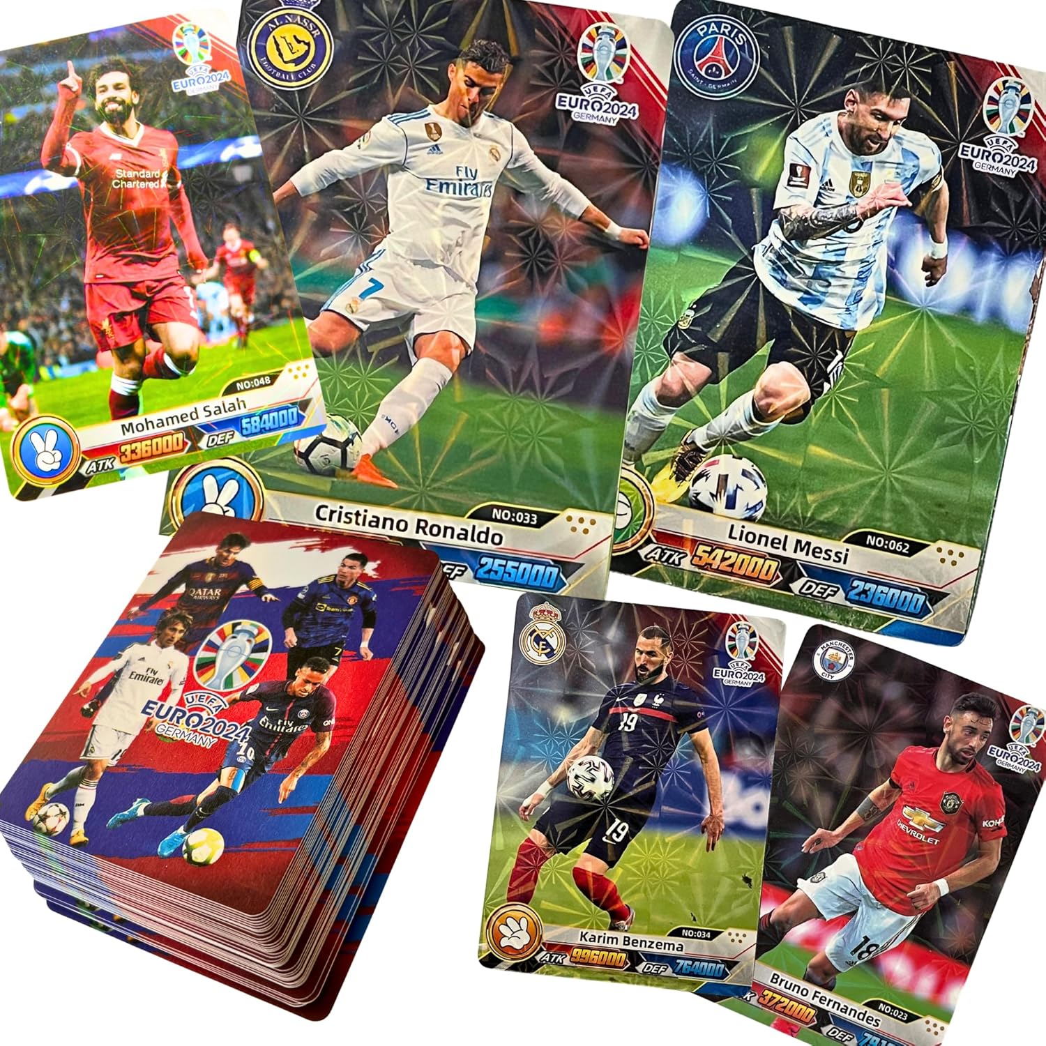 Amazon.com: 2024 Euro Soccer Cards - 32 of your Favorite & Unique ...