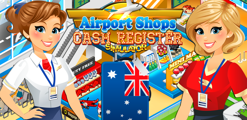 Airport Cash Register Mini Mall & Supermarket Simulator - Kids Fun ...