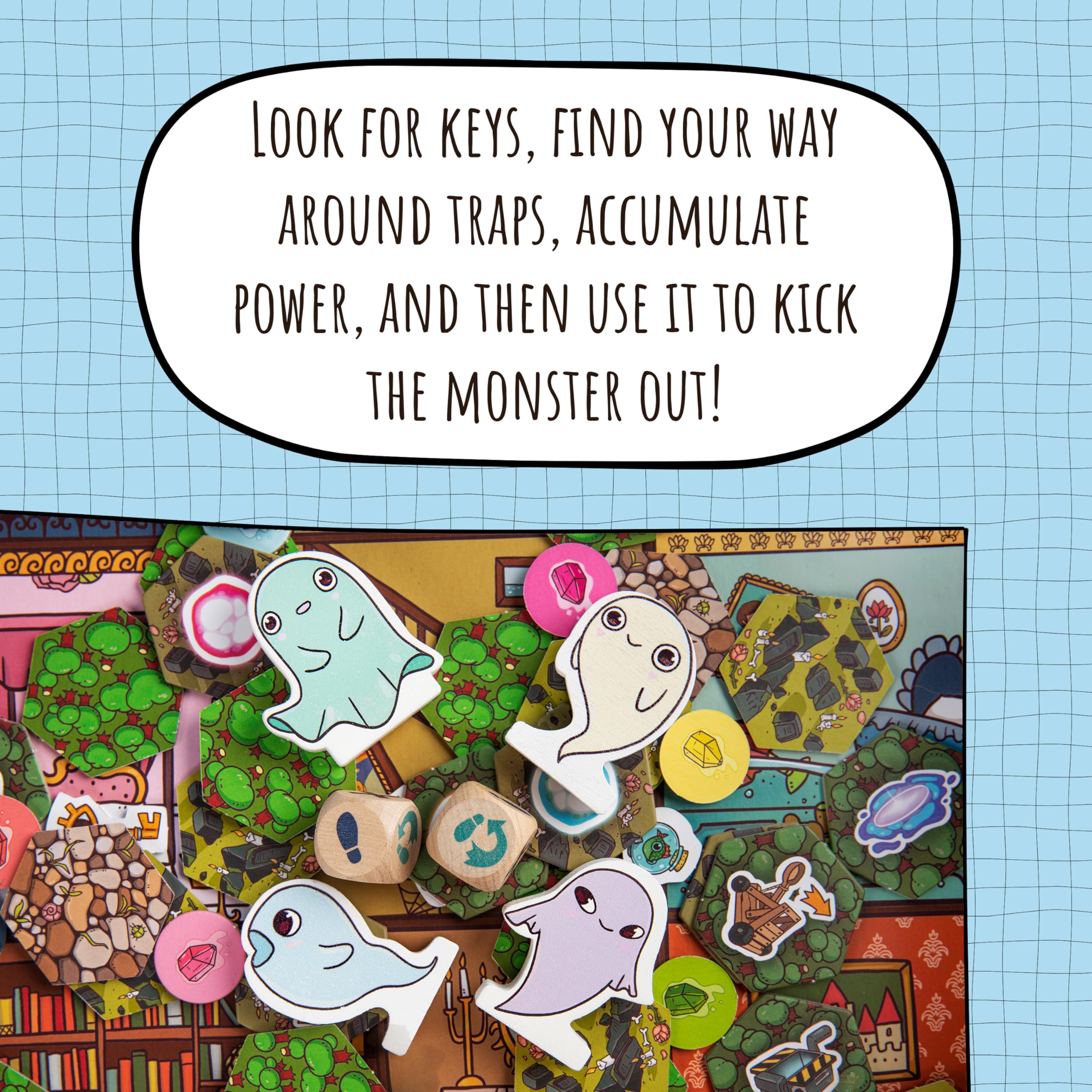 The Attic Monster | Family Board Game | Board Game for Adults and ...