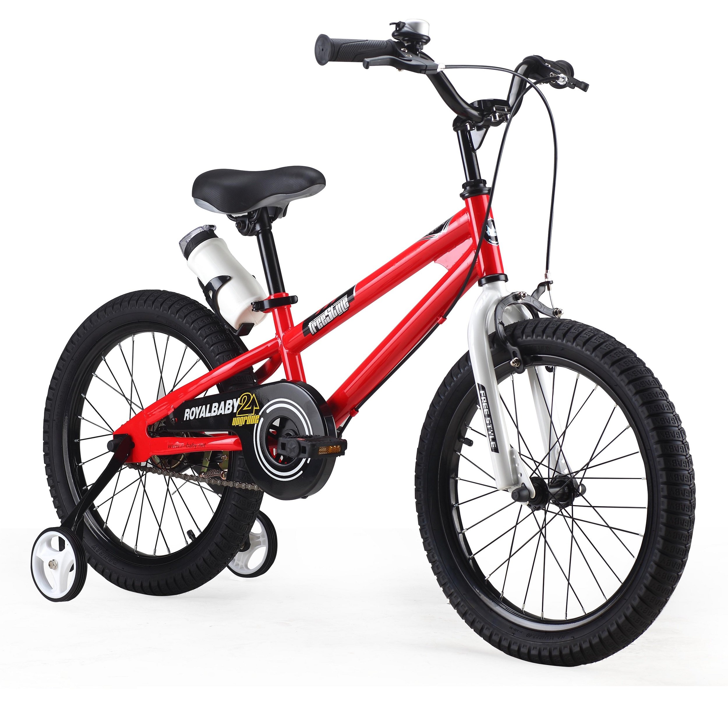 RoyalBaby Kids Bike Boys Girls Freestyle BMX Bicycle With Kickstand ...