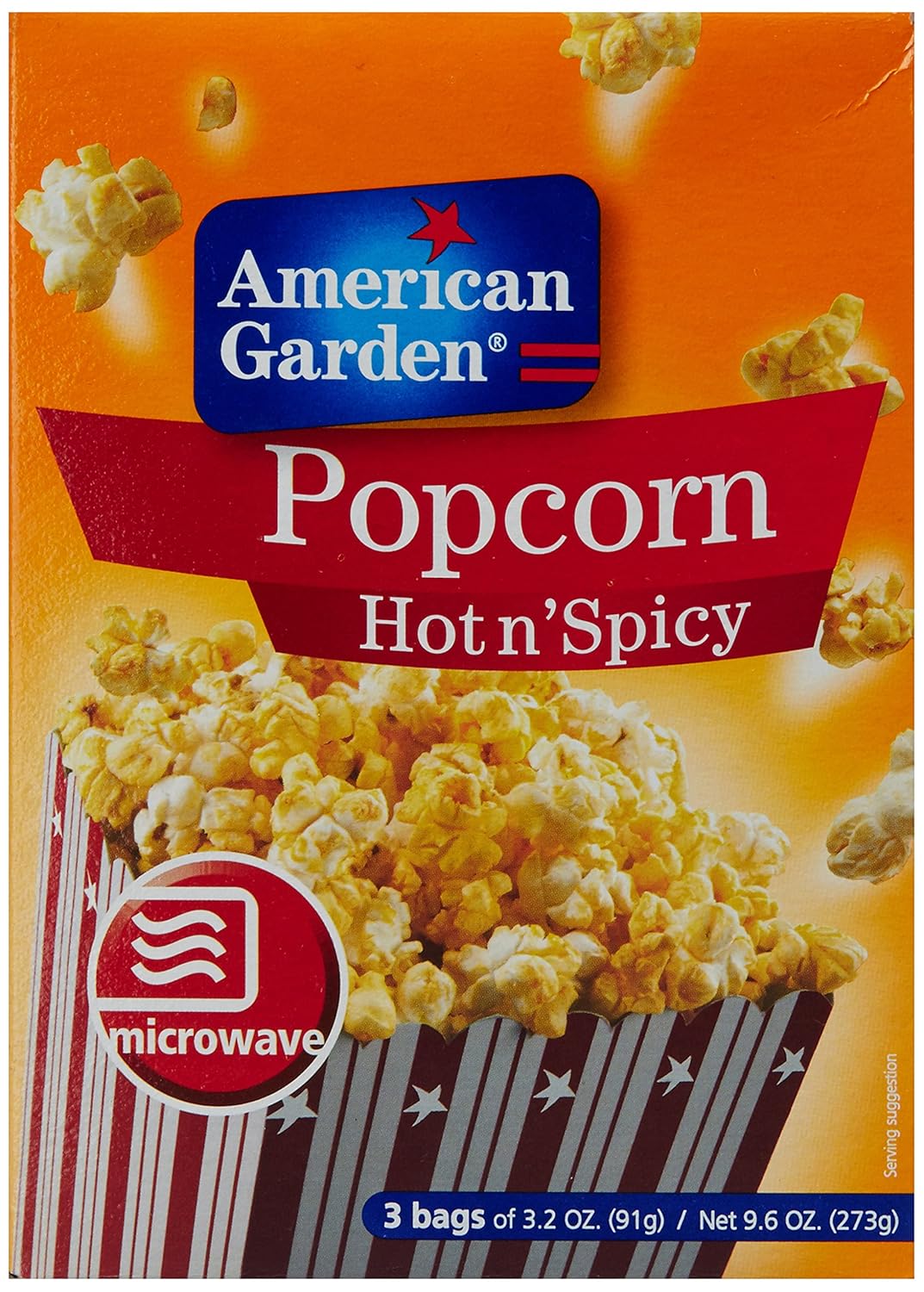 AG Microwave Popcorn Hot N Spicy 10.5oz : Amazon.in: Grocery & Gourmet ...