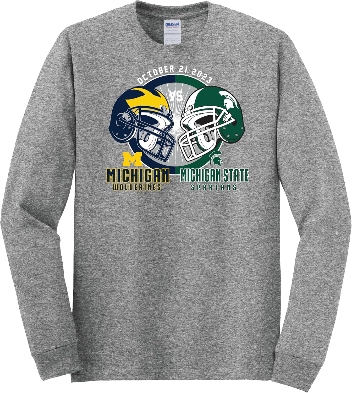 Amazon.com: J2 Sport University of Michigan vs Michigan State Rivalry ...