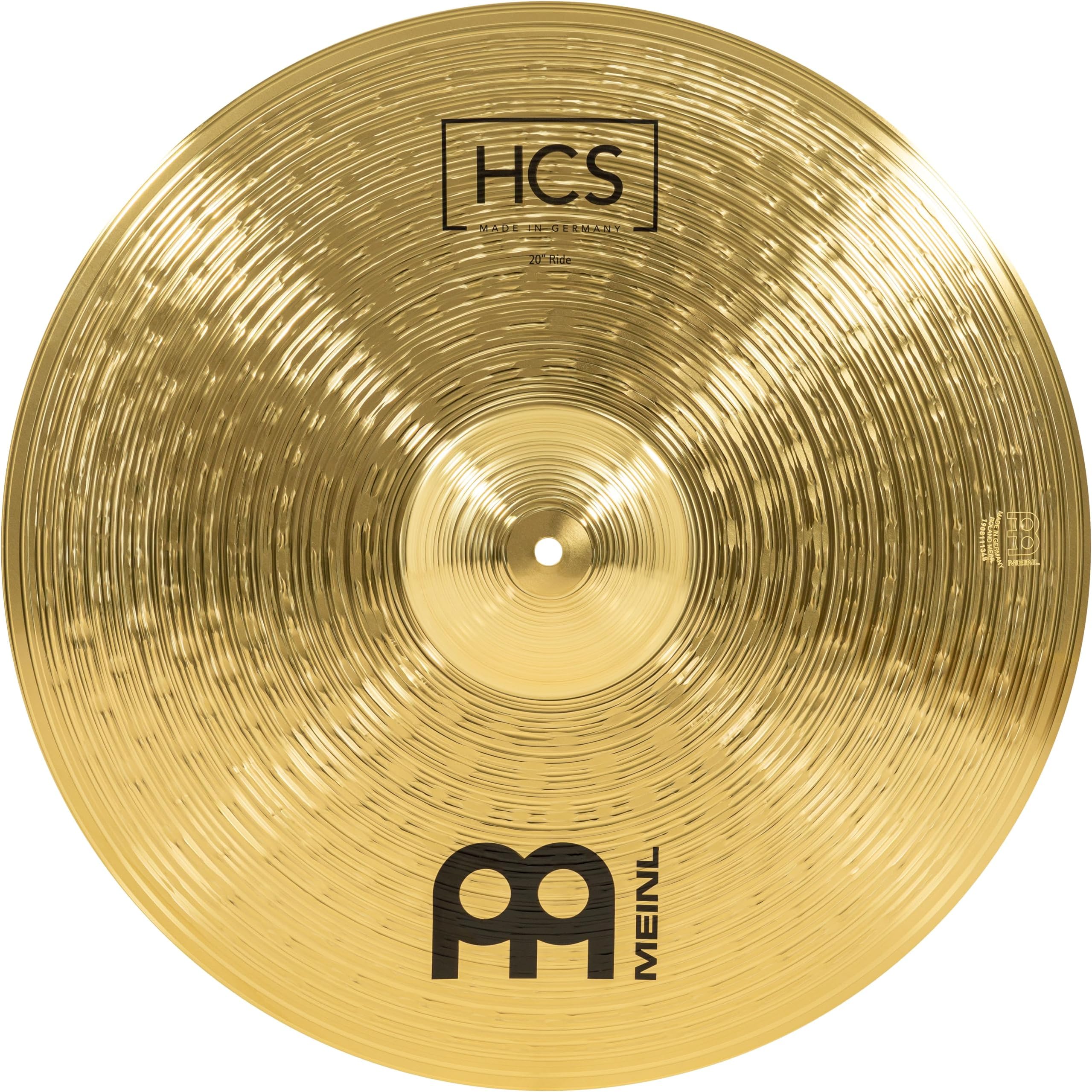 Meinl Cymbals HCS Ride Cymbal 20 inch (Video) for Drum Set (50,80cm ...