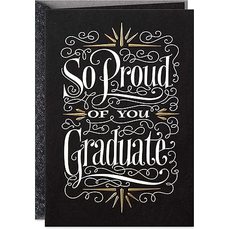 Amazon.com : Hallmark College Graduation Card (Diploma and Graduation ...