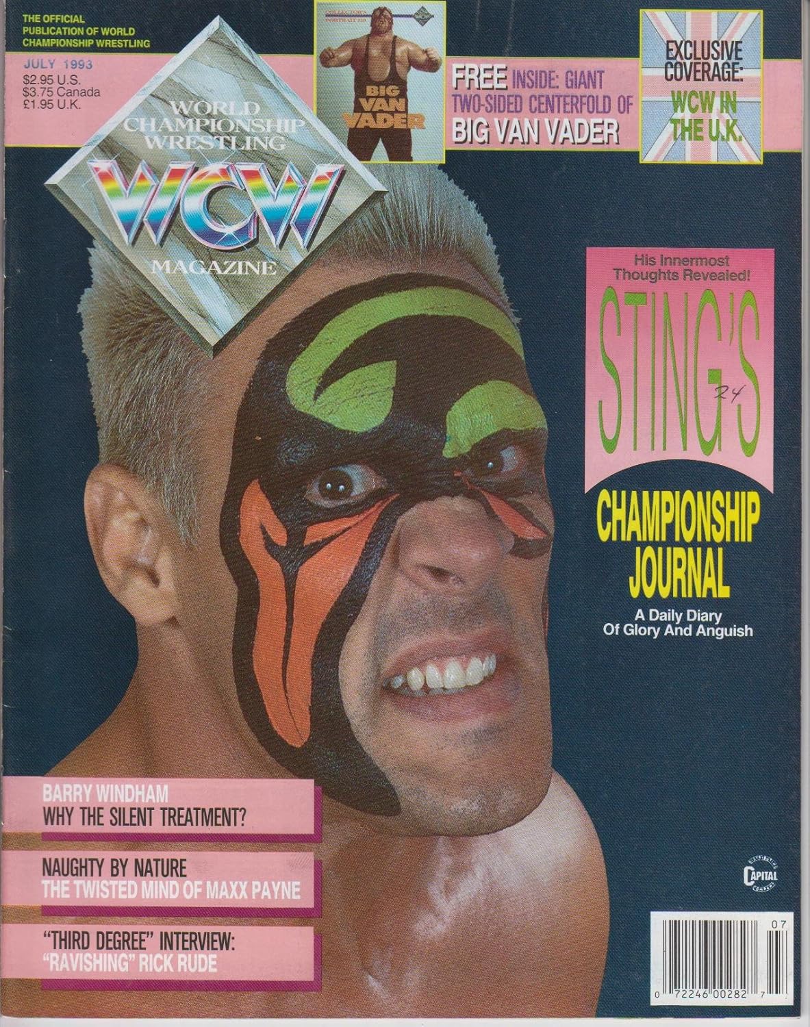 WCW Magazine July 1993: unknown author: Amazon.com: Books